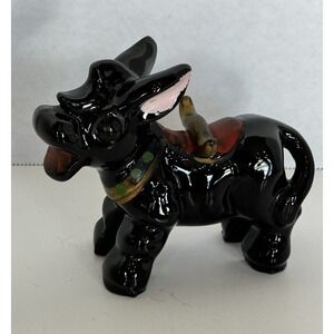 Art | Vintage Redware Ceramic Donkey Figurine Clay Burro Mule 6 Hand ...